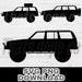 XJ Decals for Jeep Cherokee Svg and Png File, Sublimation - Etsy