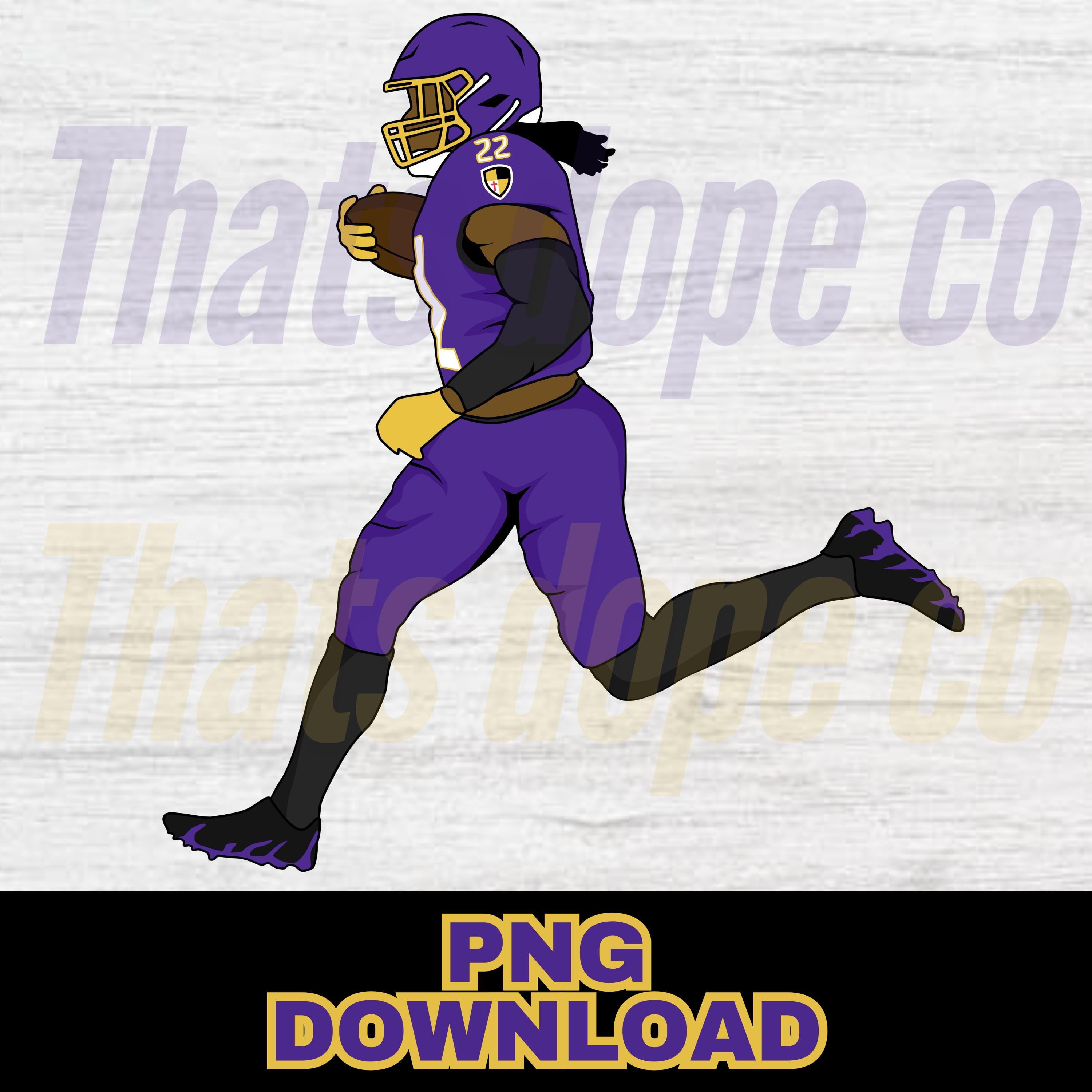 King Henry, Derrick Henry PNG File, Sublimation, Touchdown Celebration ...