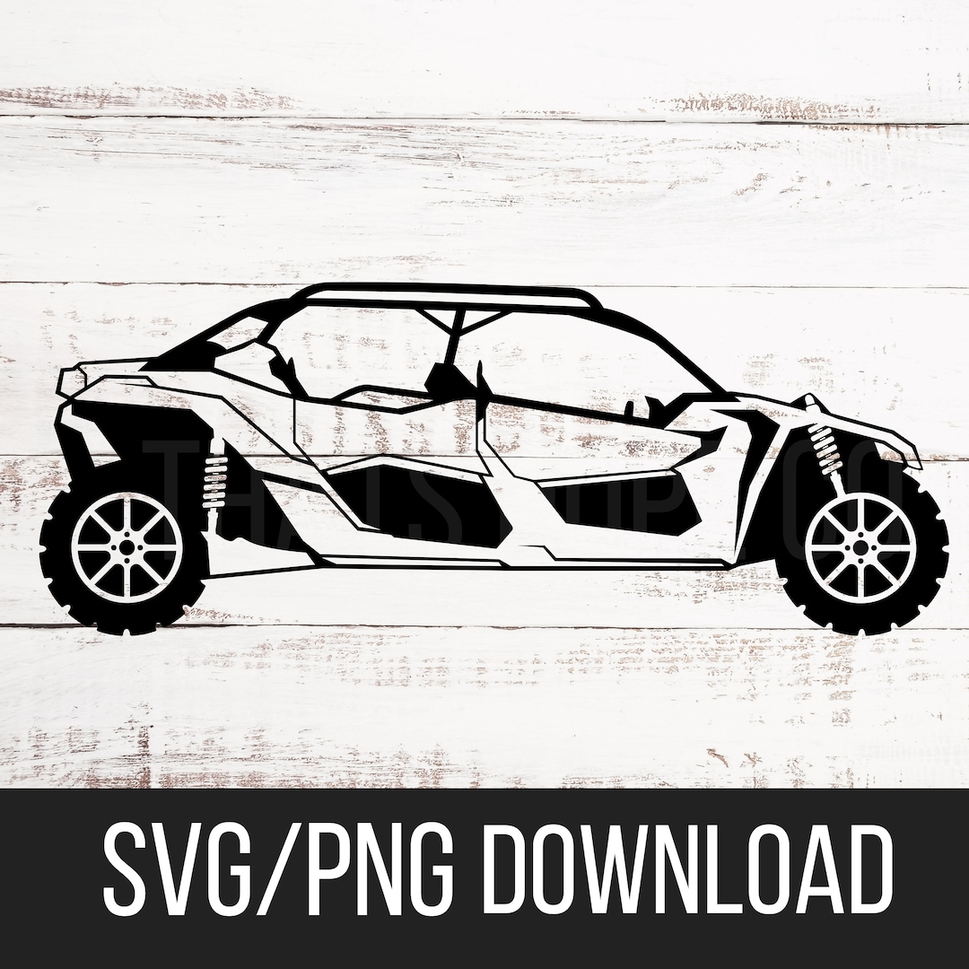 SXS Offroad SVG and PNG File Side by Side - Etsy