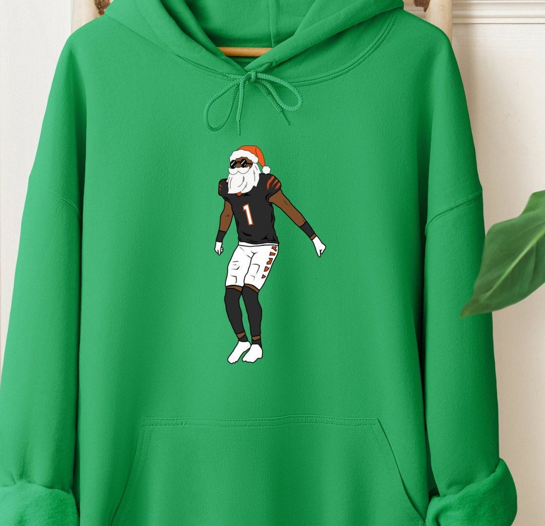 Jamarr Chase Santa Clause Griddy Claus Hoodie - Etsy