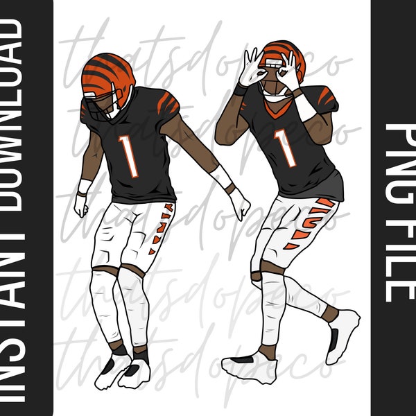 Jamarr Chase Png - Etsy