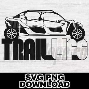 Archivo SVG y PNG todoterreno SXS Trail Life uno al lado del otro ...