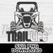 SXS Trail Life Offroad SVG and PNG File Side by Side - Etsy