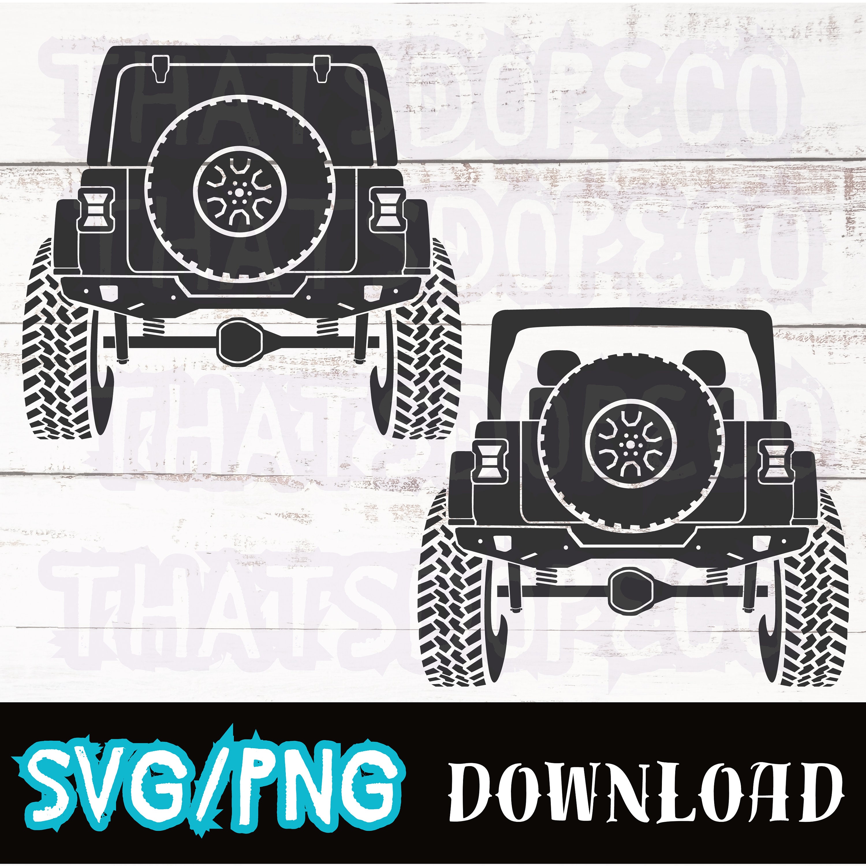 Vinyl Decal Files for Jeep SVG/PNG 9 Designs, Vector Cricut - Etsy