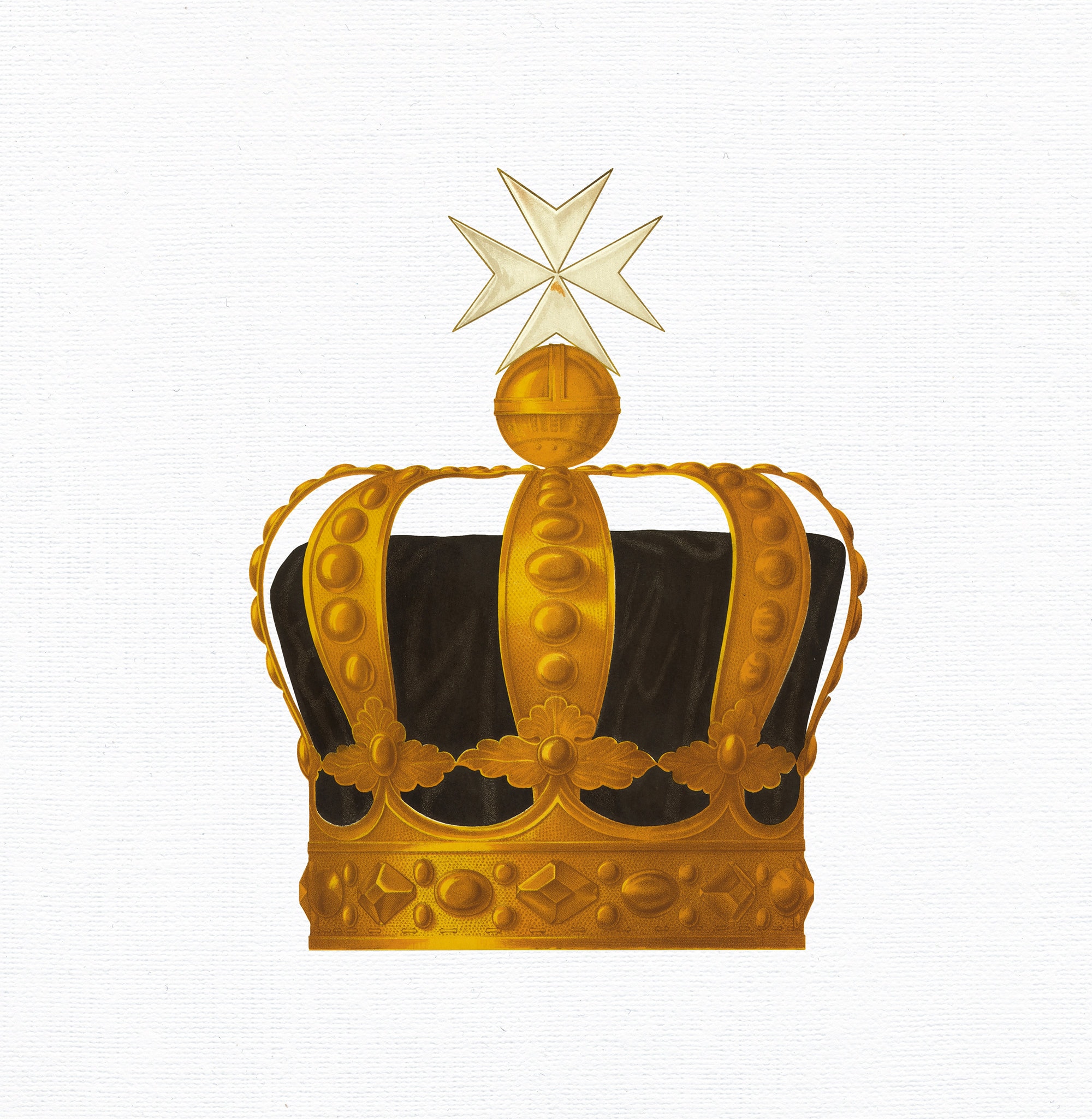 Vintage Gold Crowns Clipart, Vintage Antique Royal Crown Clip Art ...