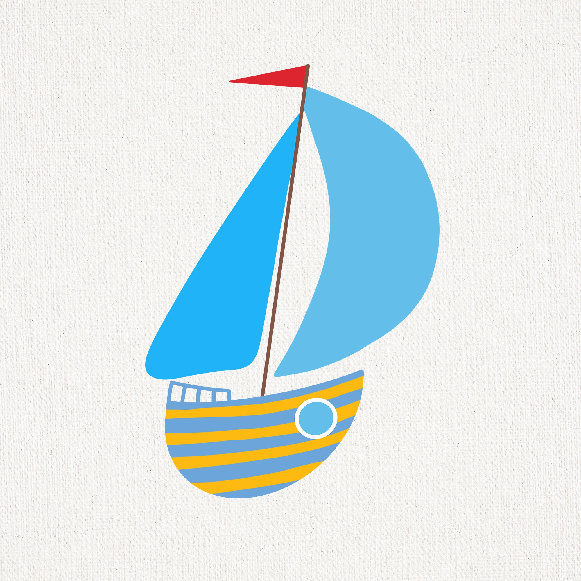 Sailboat Clipart Png, Summer Beach Clipart Set, Water Overlays, Sailing ...