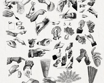 Victorian Hand | Etsy