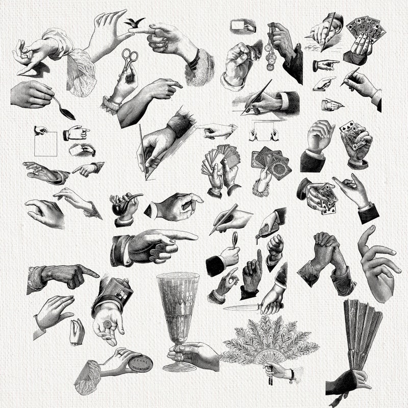 Victorian Hand - Etsy