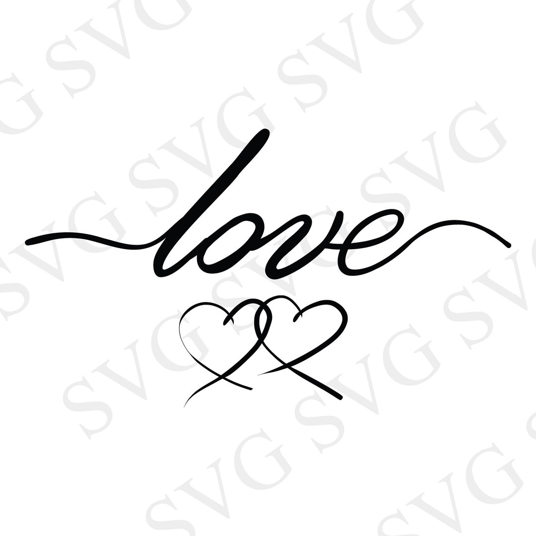 Love SVG, Love Word SVG, Love Stylish Word Text Svg, Text Svg, Stylized ...