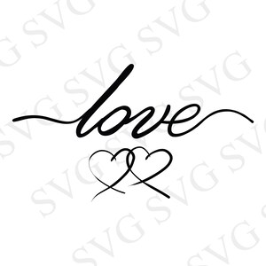 Love SVG, Love Word SVG, Love Stylish Word Text Svg, Text Svg, Stylized ...