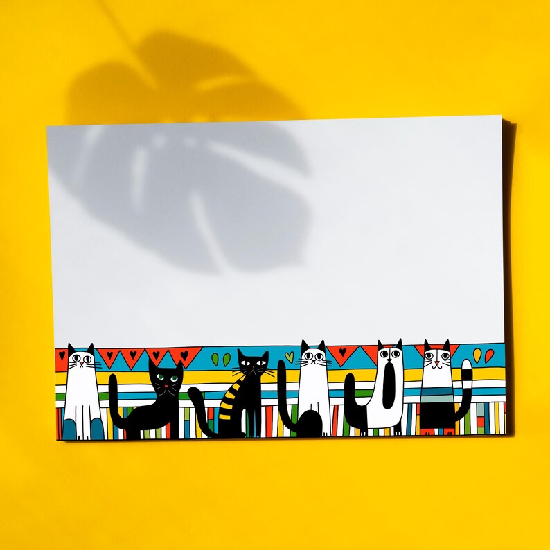 Cute Cats Borders Clipart, Cat PNG, Border Clip Art, Cat Png, Instant ...