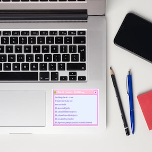 Sims 4 Build Cheats Reminder Sticker - Etsy