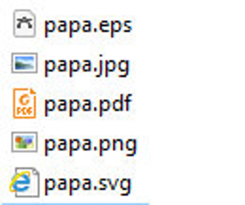 Custom Papa SVG Father's Day SVG Papa Png Papa Outline Dad Svg With ...