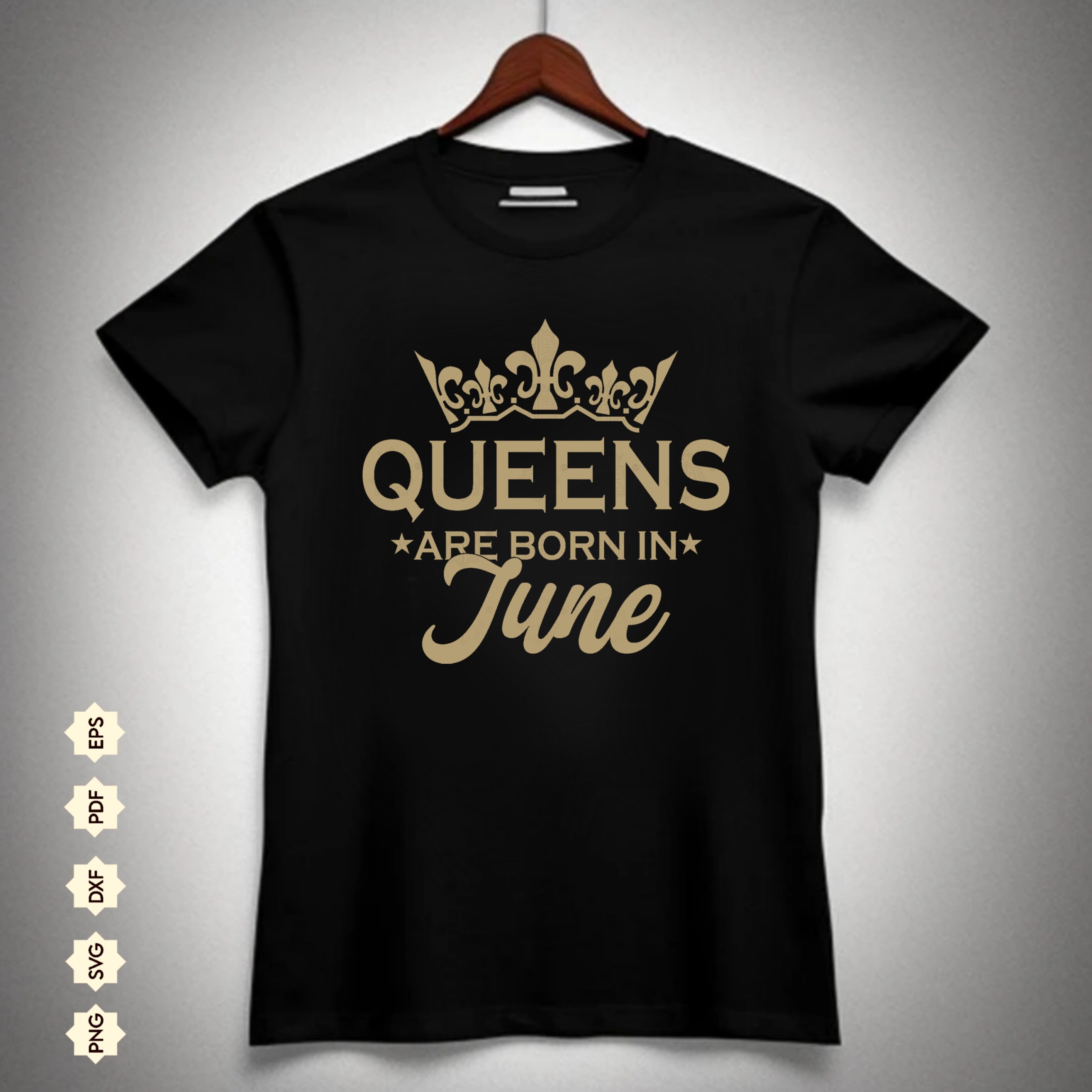 Queens Are Born in June SVG June Girl Svg Queens Are Born Svg June ...