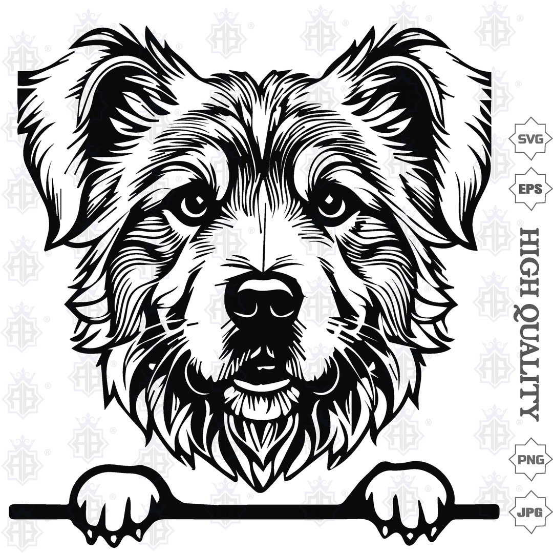 Dog Peeking Golden Retriever Svg Paw Svg PEEKING GOLDEN RETRIEVER ...
