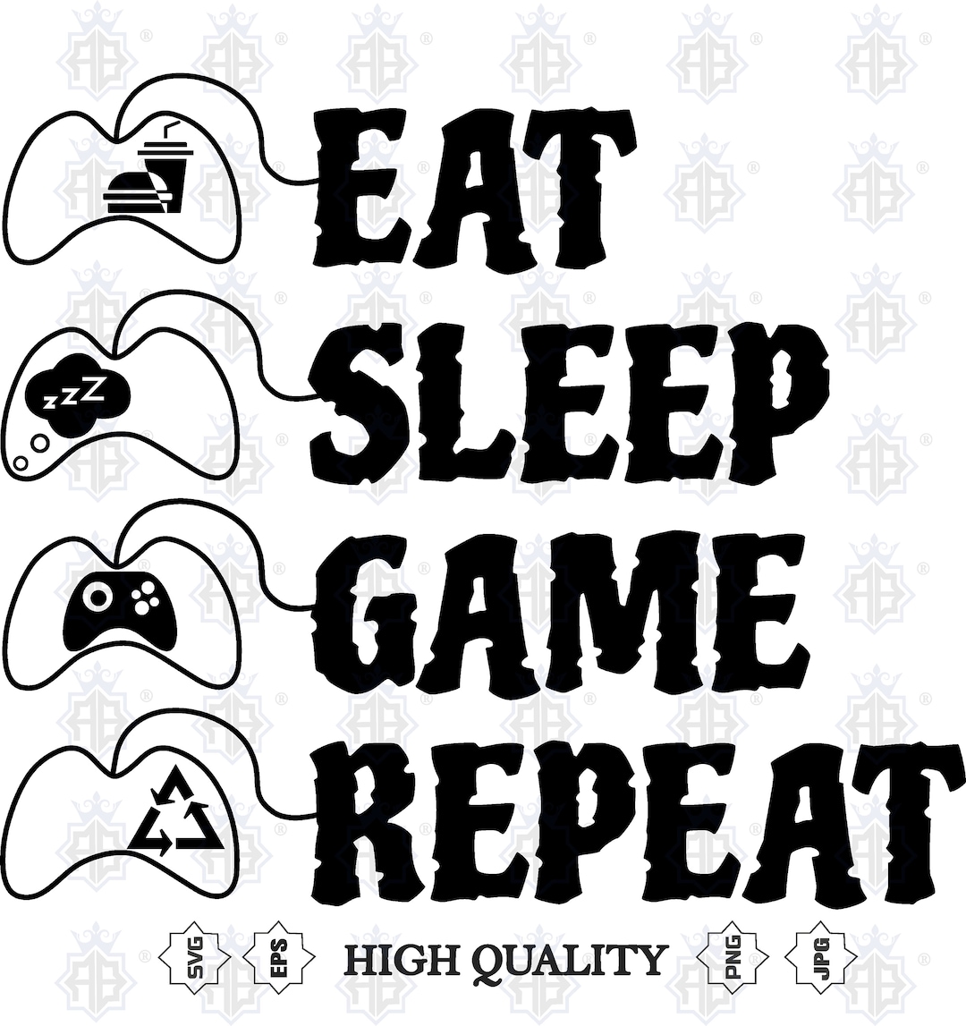 Gamer Svg Funny Gamer SVG Gamer Video Games Png Game - Etsy