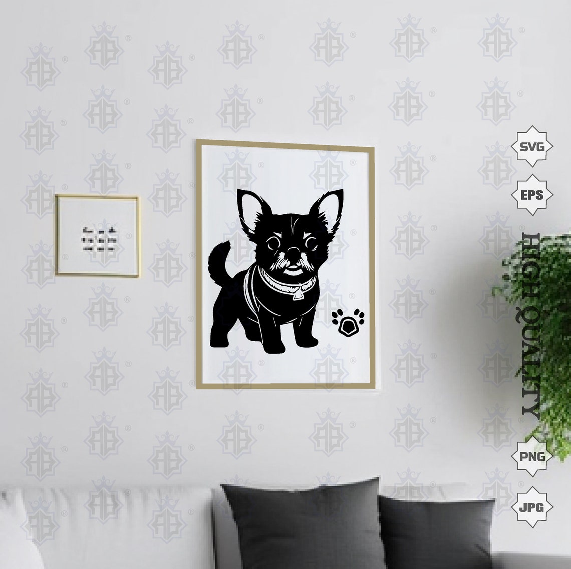 Dog SVG Files Dog Silhouette Svg Dog Breed Svg Playful Dog Svg Dog ...