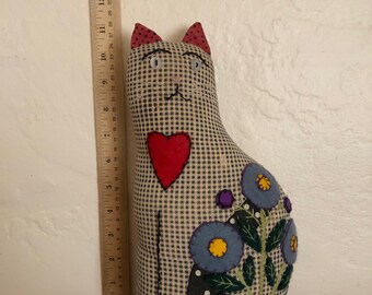 Vintage Stuffed Toy Cats - Etsy