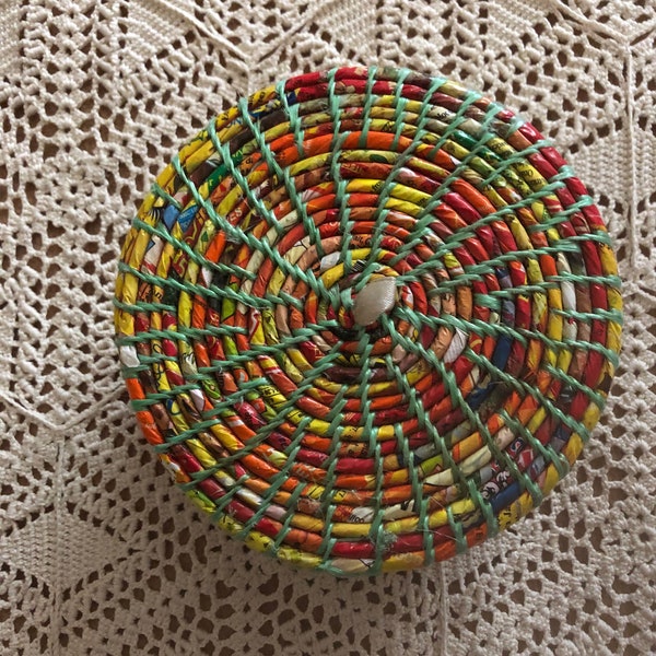 Recycled Magazine Coasters - Etsy