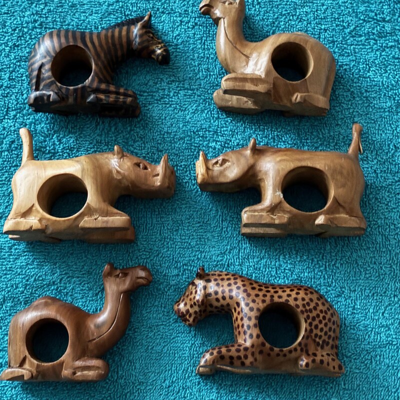 African Napkin Rings - Etsy