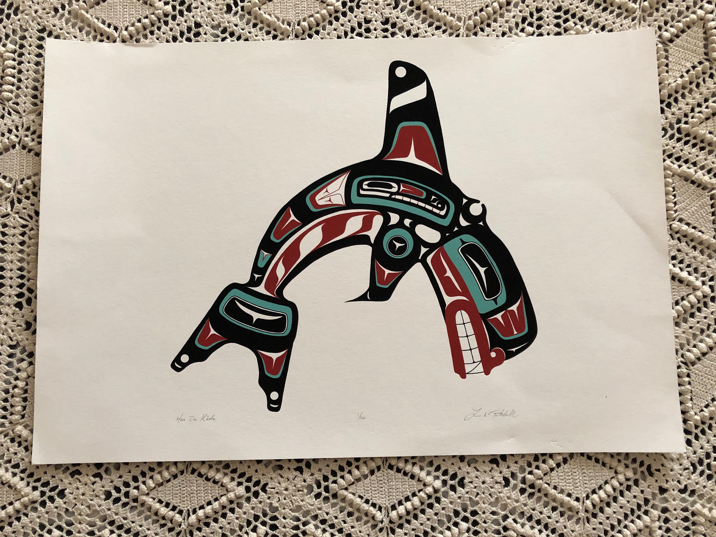 Haida Killer Whale Art