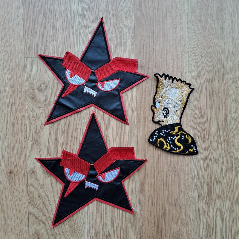 Star Patches for Clothes - Etsy
