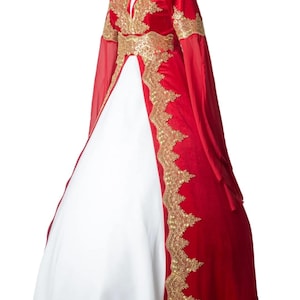 Traditional Vintage Turkish Wedding Dress Bindalli Turkishethnic Folk ...