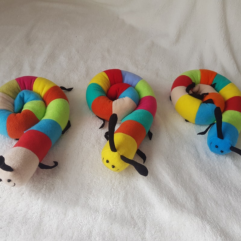 Worm Plush - Etsy