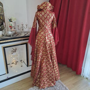 Vintage Red Turkish Wedding Dress: Ottoman Style XS-S - Etsy