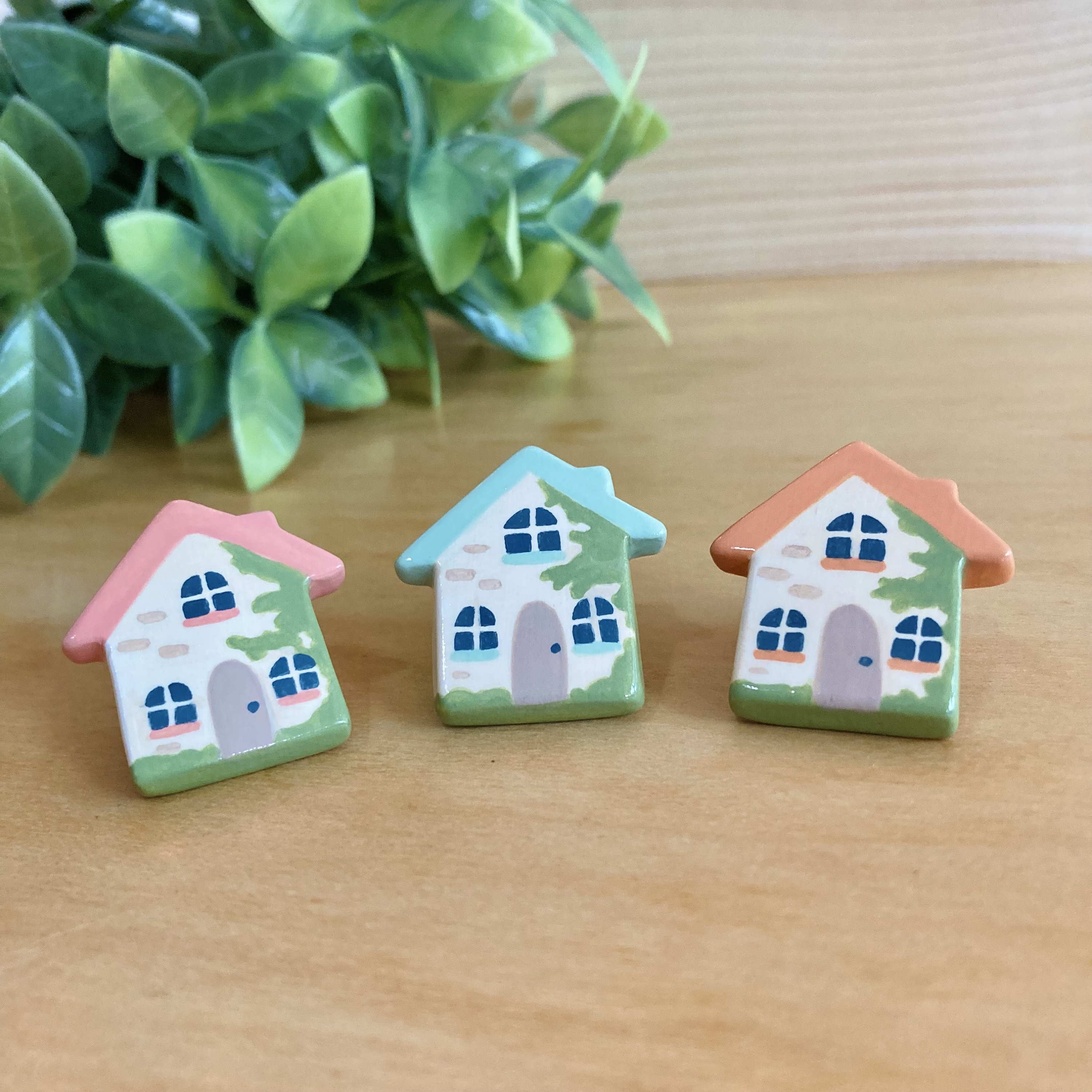 Clay Pins Pastel Cottage Pins Cute Pastel Pins Backpack - Etsy