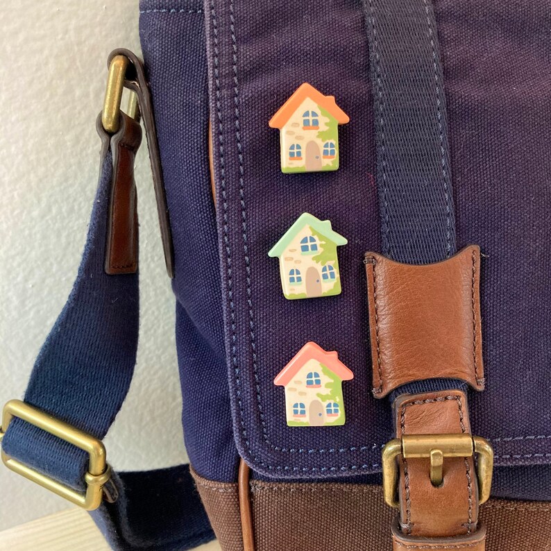 Clay Pins Pastel Cottage Pins Cute Pastel Pins Backpack - Etsy