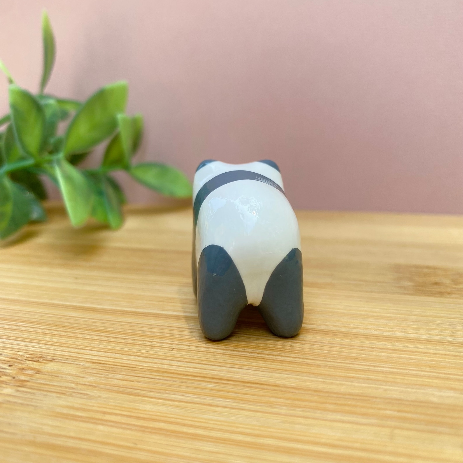 Panda Figurine Clay Panda Bear Cute Panda Panda Decoration - Etsy