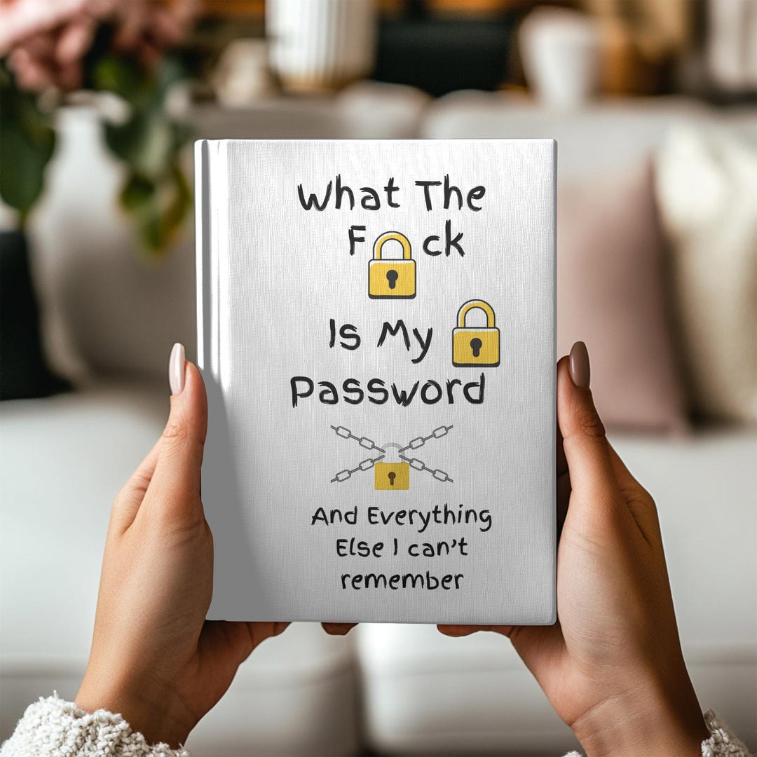 Password Keeper Journal - Fun Password Organizer for Tech Lovers, Great ...