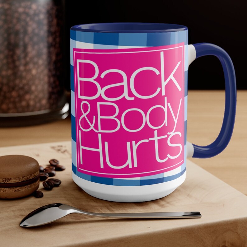 Back and Body Hurts, Middle Aged Humor, 50th Birthday Gift, 60th ...