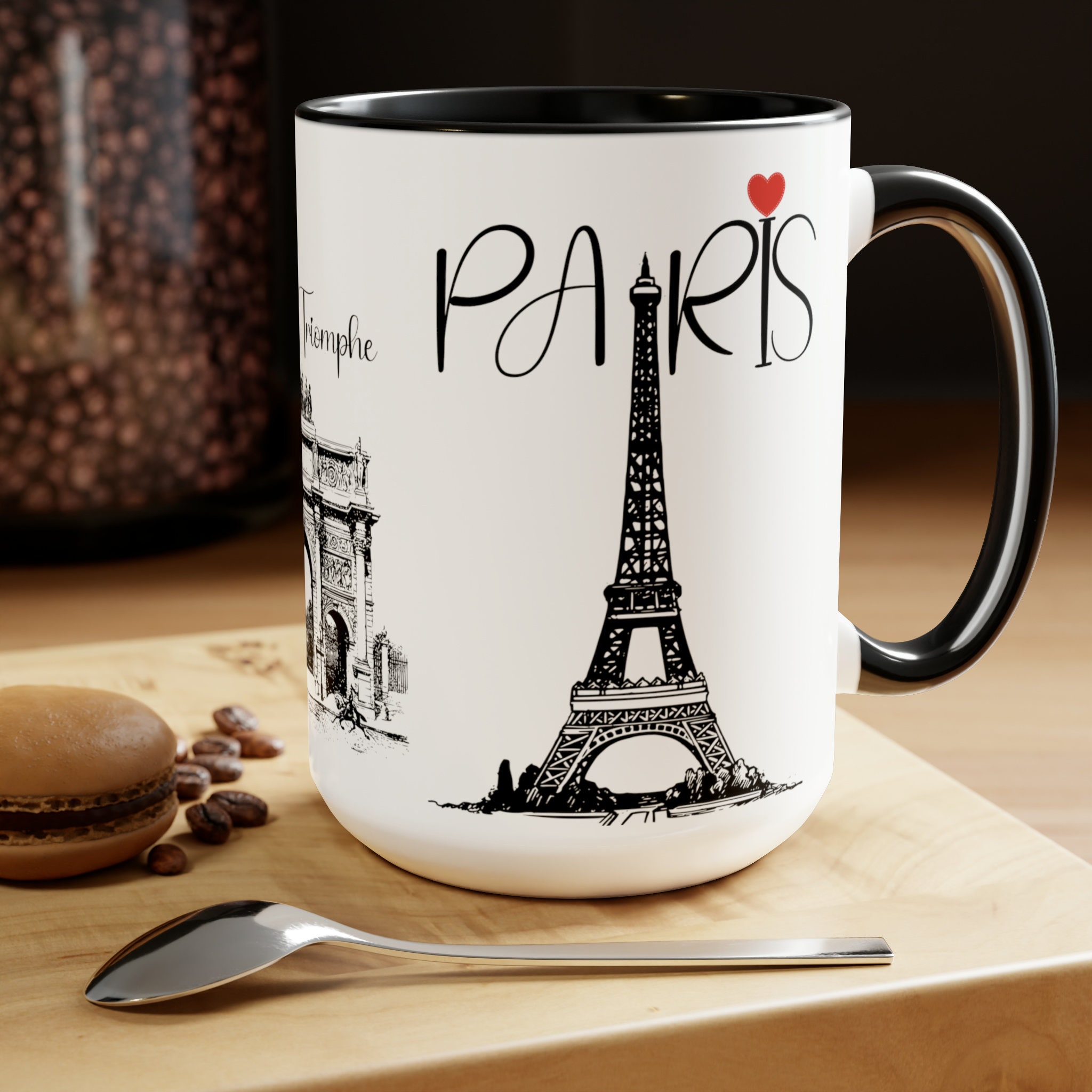 Paris Mug, Eiffel Tower, J'adore Paris, Novelty Coffee Mug, Gift for ...