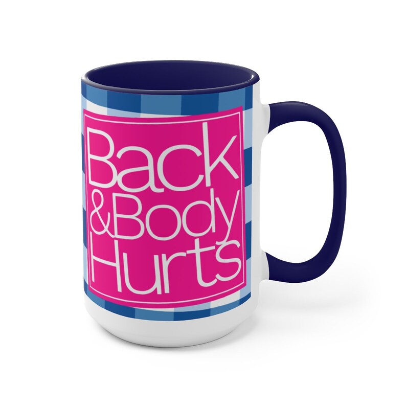 Back and Body Hurts, Middle Aged Humor, 50th Birthday Gift, 60th ...
