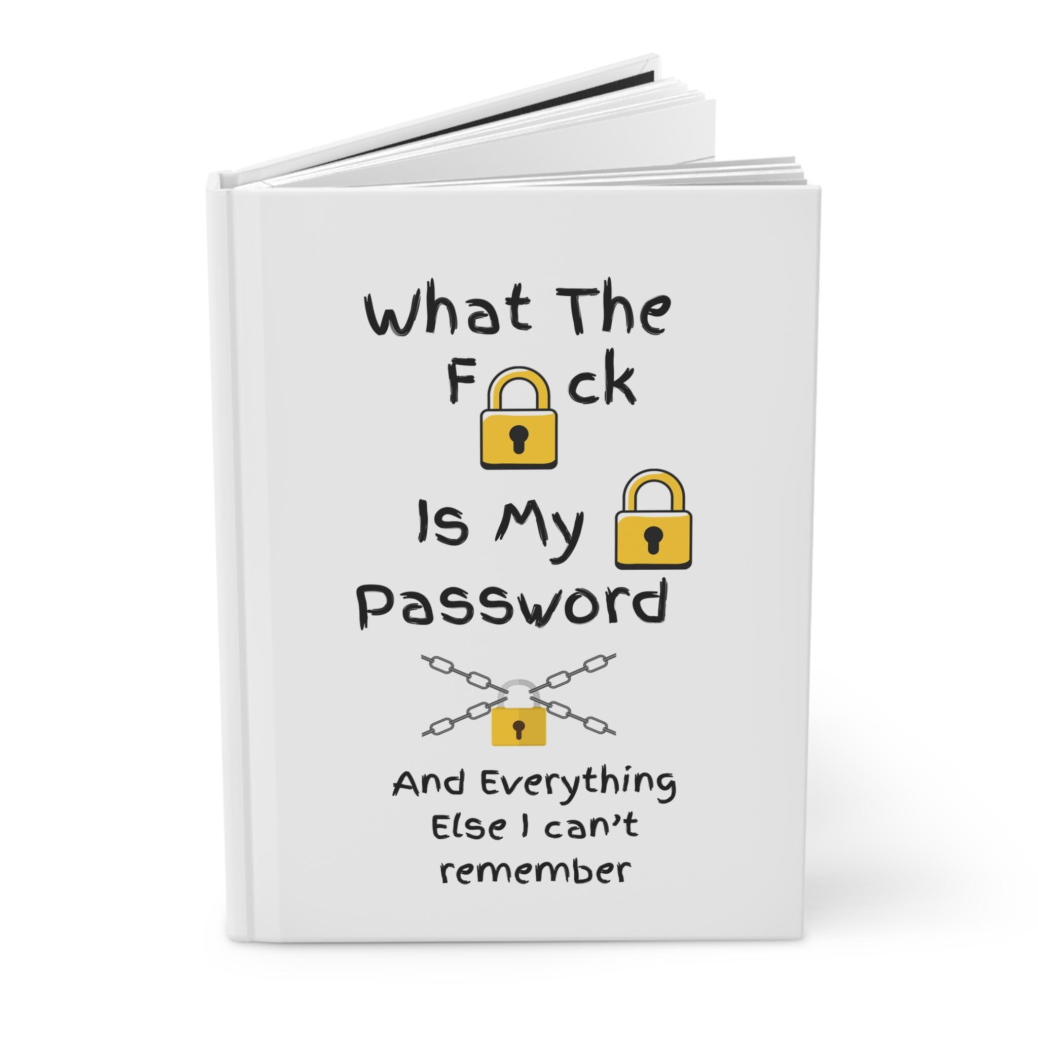 Password Keeper Journal: Fun Tech Lover Organizer - Etsy