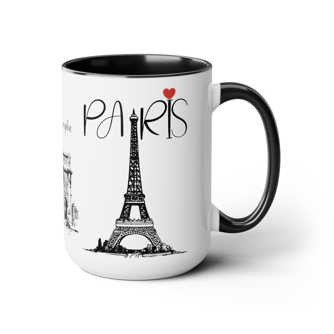 Paris Mug, Eiffel Tower, J'adore Paris, Novelty Coffee Mug, Gift for ...