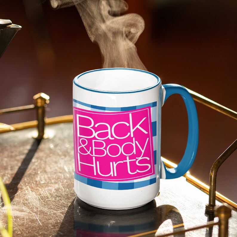 Back and Body Hurts, Middle Aged Humor, 50th Birthday Gift, 60th ...