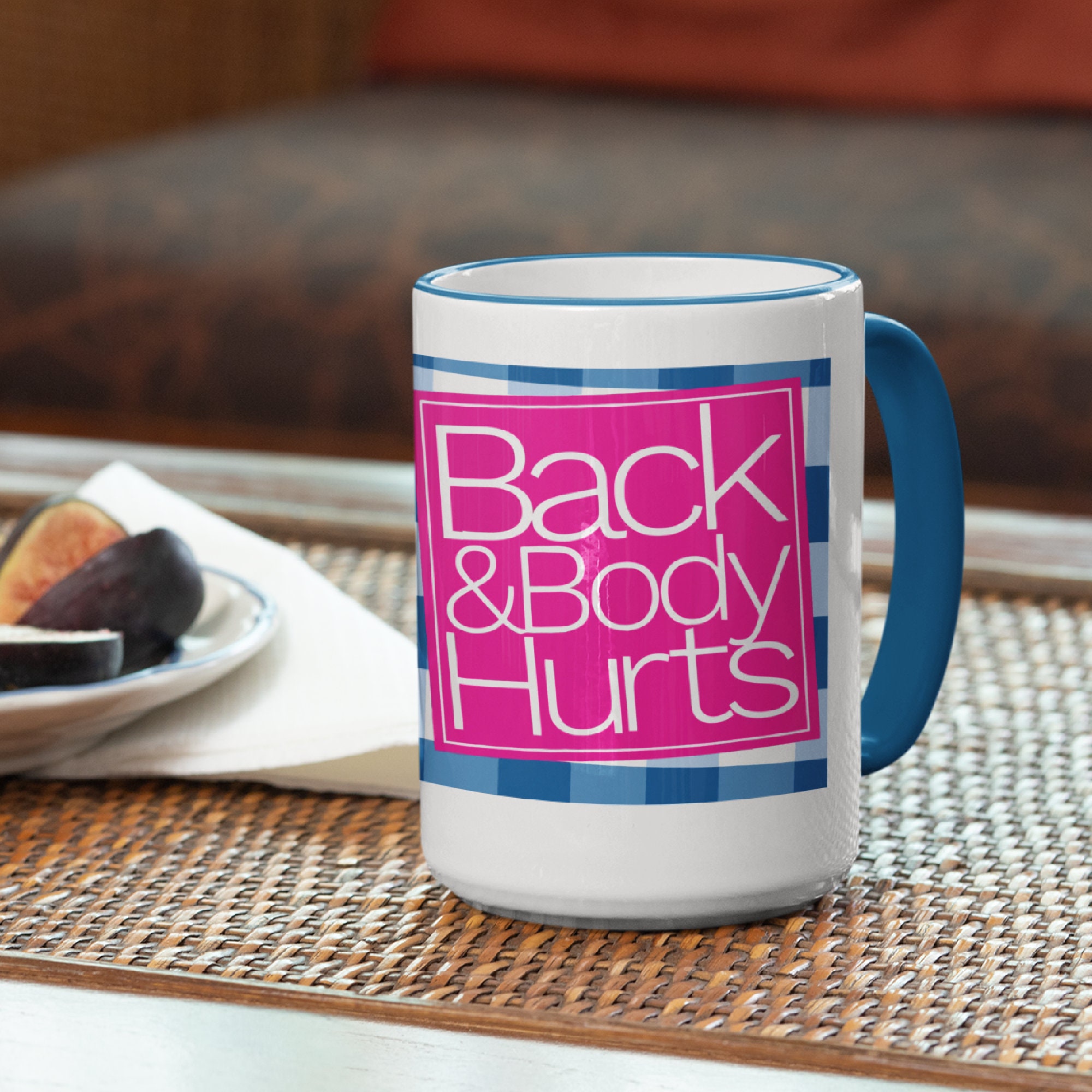 Back and Body Hurts, Middle Aged Humor, 50th Birthday Gift, 60th ...