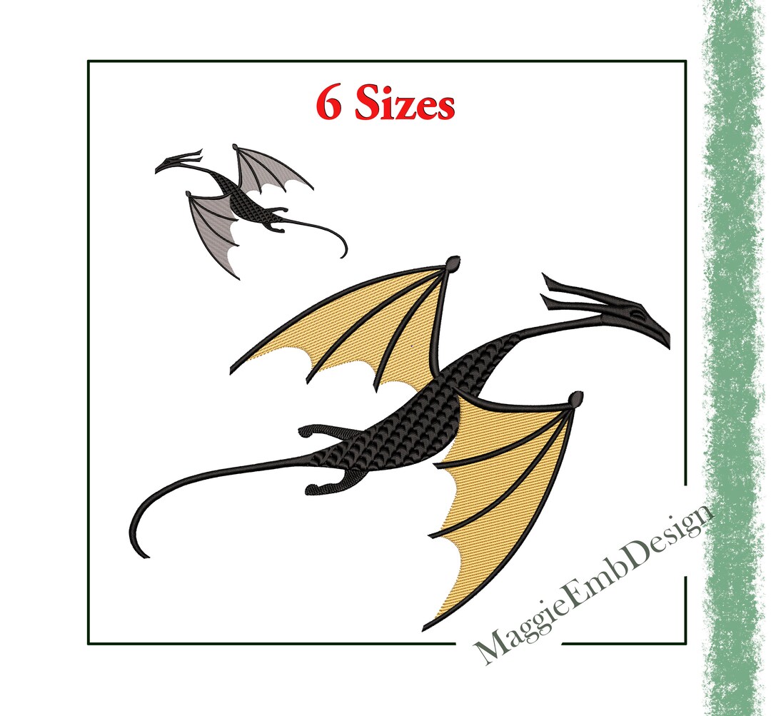 Dragon Machine Embroidery Designs, Embroidery on Organza and Tutorial ...