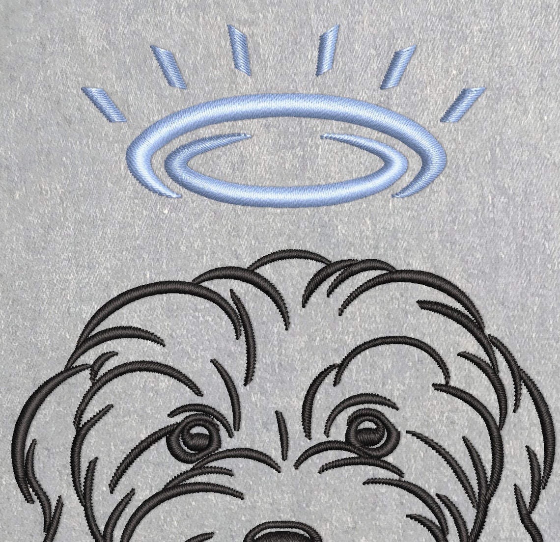 Halo, Nimbus, Machine Embroidery Design, 15 Sizes, for Hoop 4'' and 5 ...