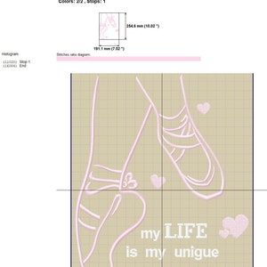 Pointe Shoes Ballet Machine Embroidery Design - Etsy