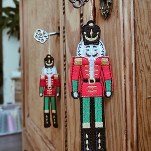 Nutcracker Applique Machine Embroidery Design Christmas Ornament - Etsy