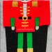 Nutcracker Applique Machine Embroidery Design Christmas Ornament - Etsy