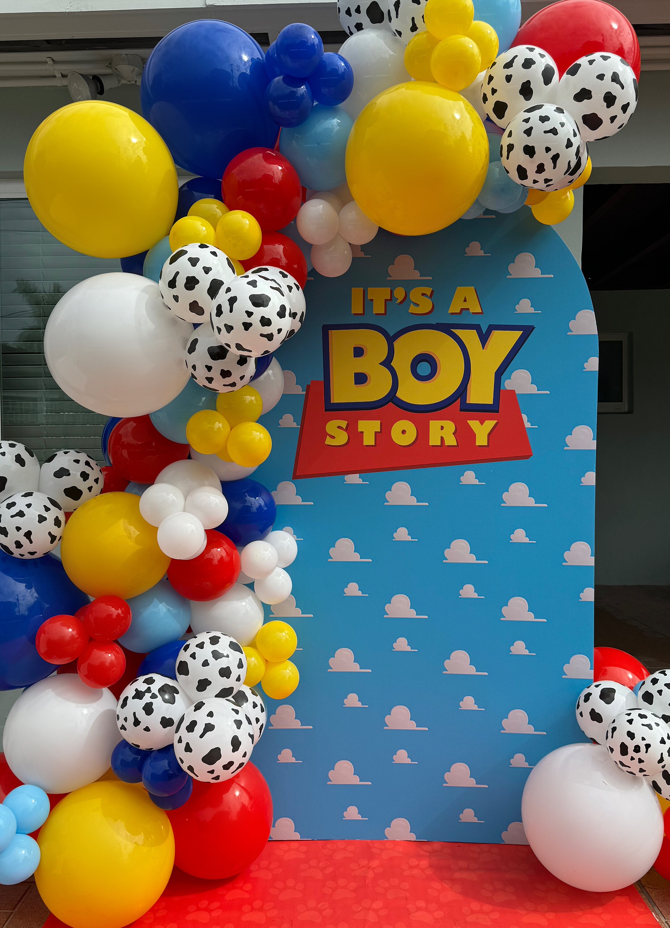 Balloon Garland DIY Kit / Toy Story - Yellow, Blue, White and Red ...