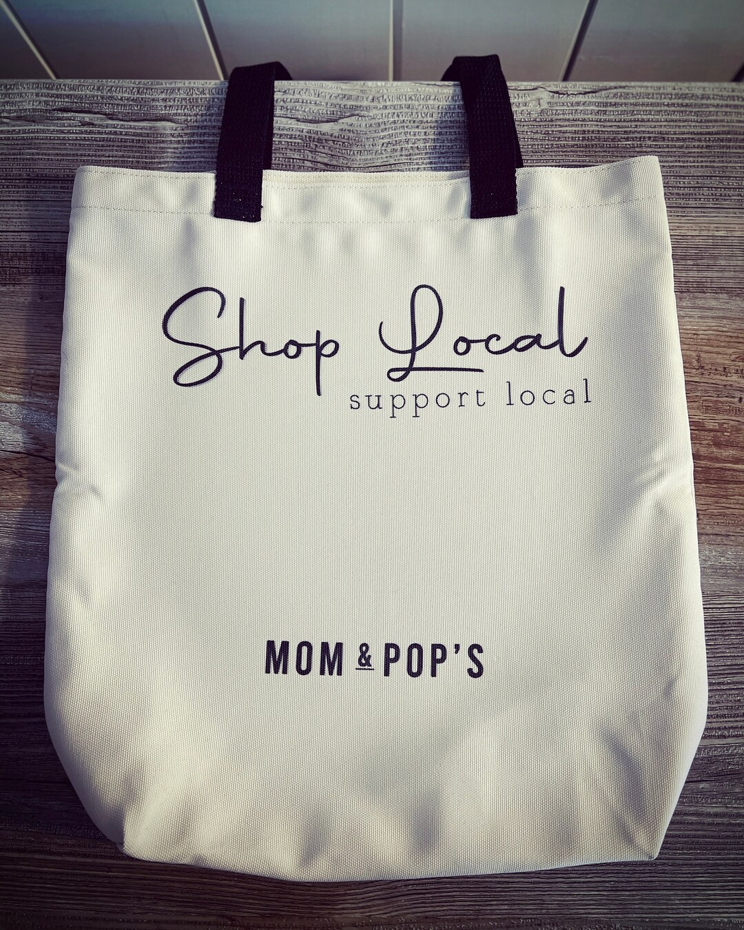 Personalized Shop Local Tote Bag - Etsy