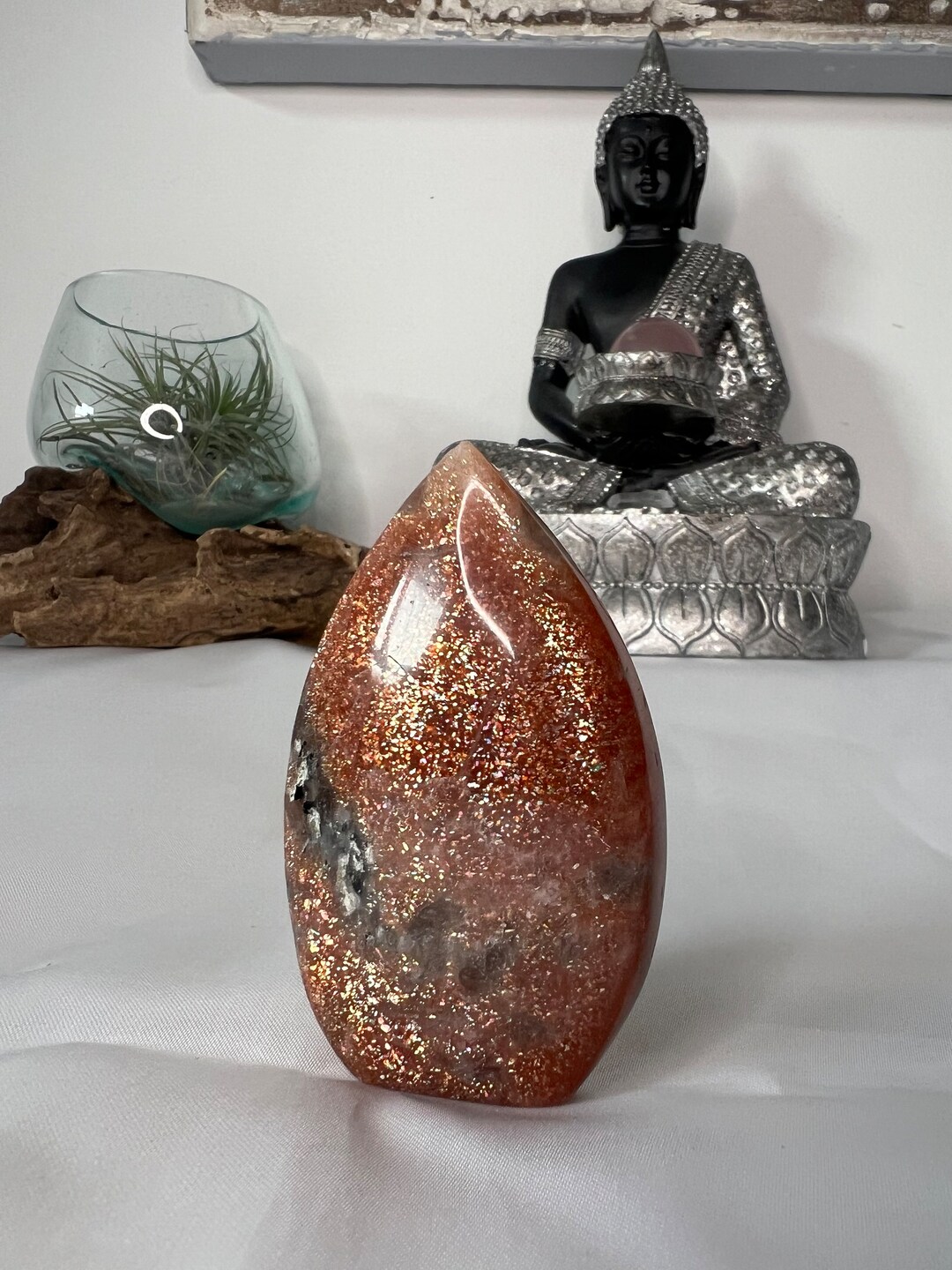 Arusha Sunstone Healing Crystal Flame High Grade - Etsy UK