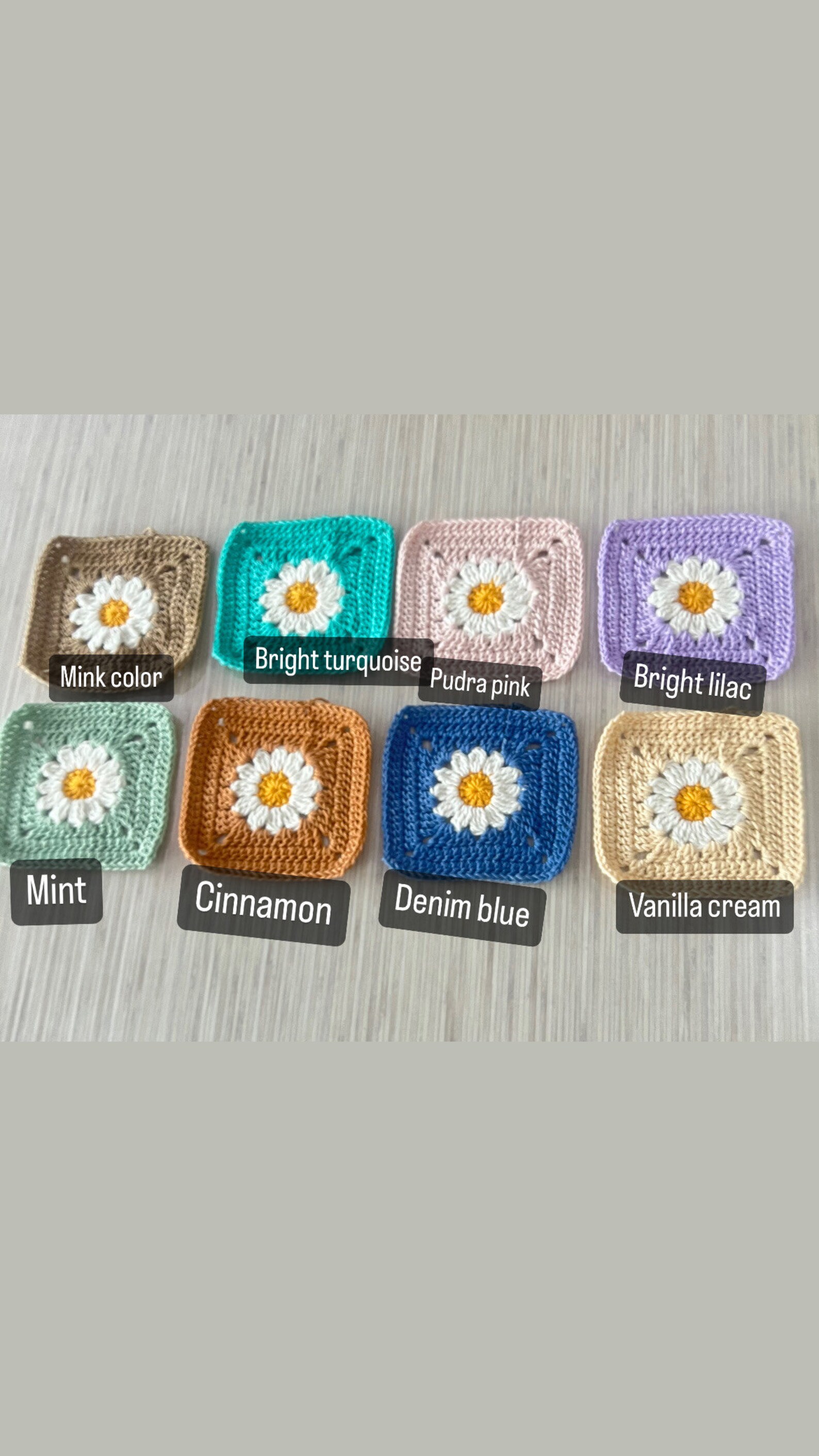 Baby Shower Gift, Mint Crochet Stroller, Daisy Granny Toddler, Unique ...