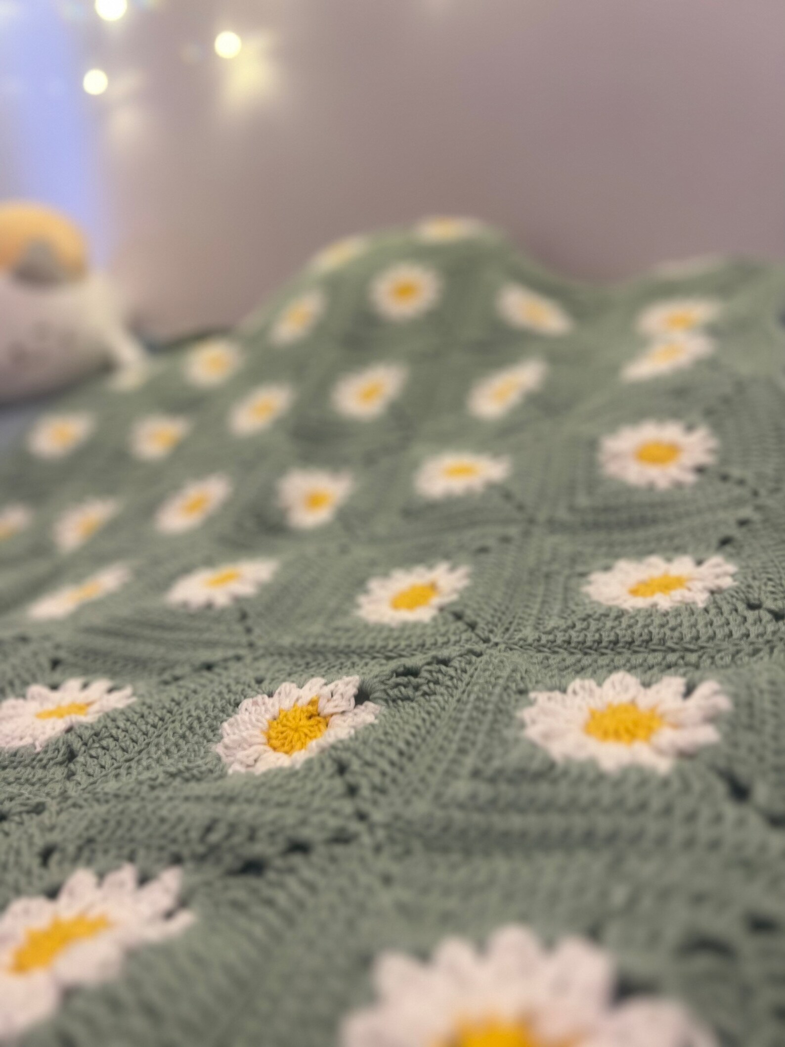 Baby Shower Gift, Mint Crochet Stroller, Daisy Granny Toddler, Unique ...